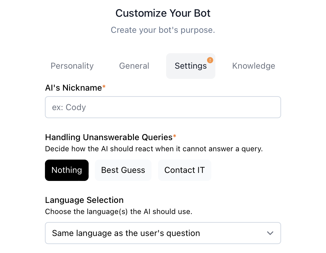 Terminología Cody 101