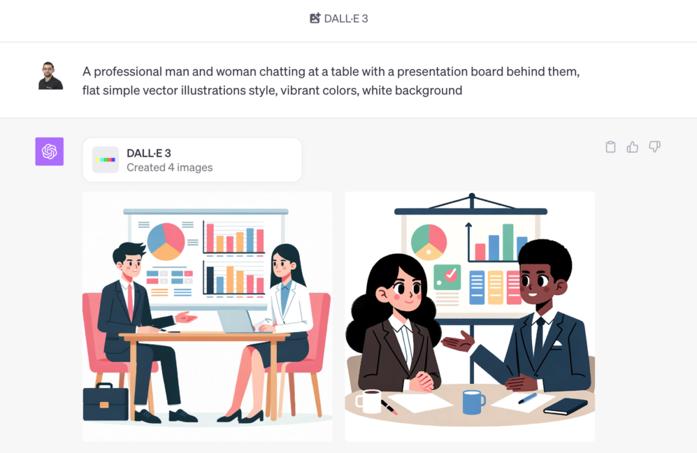 How to Create Vector Illustrations with DALL-E 3 Prompts