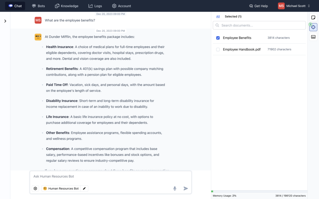 Cody - Business AI Employee Trained on Your Knowledge Base